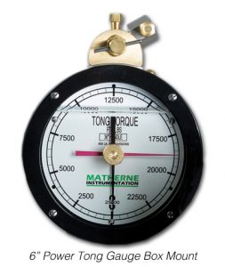 Power Tong Torque Gauges | Midland & Houston, TX | Matherne Instrumentation